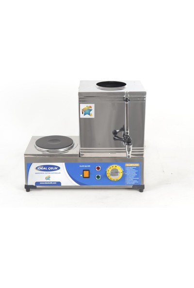 İdeal Çelik Ideal Çay Ocağı Kazanı 10 L Tek Demlikli Elektrikli Çay Pleytli İdeal Çelik Ideal Çay Ocağı Kazanı 10 L Tek Demlikli Elektrikli Çay Pleytli