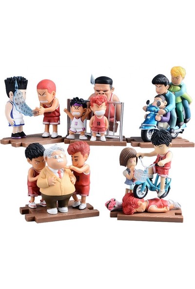 Figür Slam Dunk Smaç Anime Smama Smaç Sakuragi Akagi Rukawa Mitsui Aksiyon Figürü Figür Slam Dunk Smaç Anime Smama Smaç Sakuragi Akagi Rukawa Mitsui Aksiyon Figürü