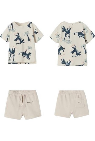 Şortlu Tropical Mood Erkek Takım