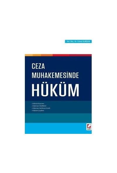 Ceza Muhakemesinde Hüküm