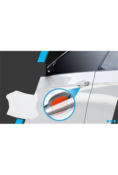 Modacar Autofit Kapı Kolu Çizik Koruma Filmi 428980 6 Lı Paket Modacar Autofit Kapı Kolu Çizik Koruma Filmi 428980 6 Lı Paket