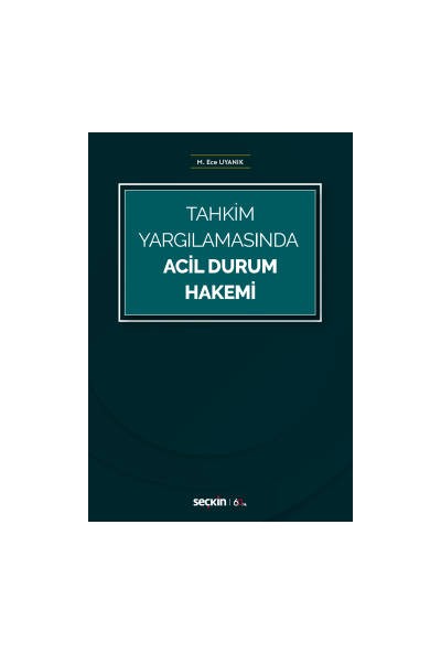 Tahkim Yargılamasındaacil Durum Hakemi