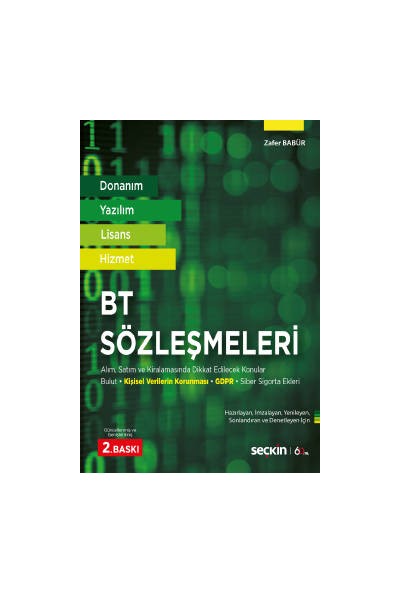 Donanım, Yazılım, Lisans, Hizmetbt Sözleşmeleri Bulut – Kişisel Verilerin Korunması – Gdpr – Siber Sigorta Ekleri Donanım, Yazılım, Lisans, Hizmetbt Sözleşmeleri Bulut – Kişisel Verilerin Korunması – Gdpr – Siber Sigorta Ekleri
