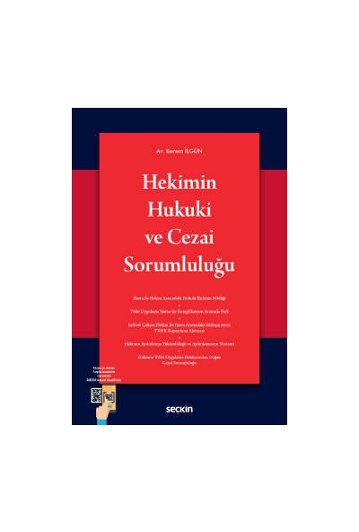 Hekimin Hukuki ve Cezai Sorumluluğu Hekimin Hukuki ve Cezai Sorumluluğu