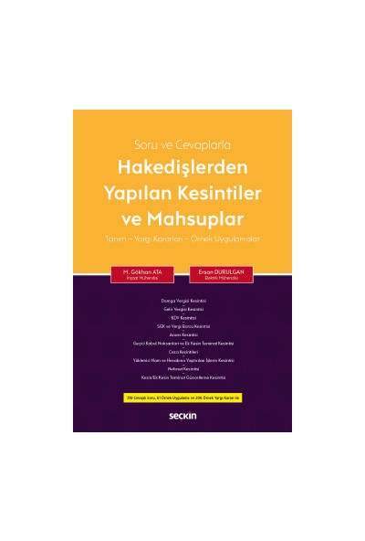 Soru ve Cevaplarlahakedişlerden Yapılan Kesintiler ve Mahsuplar<br /> Tanım – Yargı Kararları – Örnek Uygulamalar Soru ve Cevaplarlahakedişlerden Yapılan Kesintiler ve Mahsuplar<br /> Tanım – Yargı Kararları – Örnek Uygulamalar