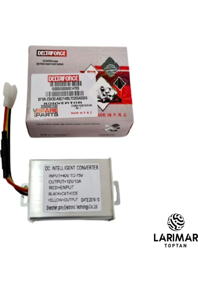 Larimar Larimar Elektrikli Bisiklet Direnç [40 V-75 V Uyumlu] Voltaj Düşürücü Delta Force Marka -