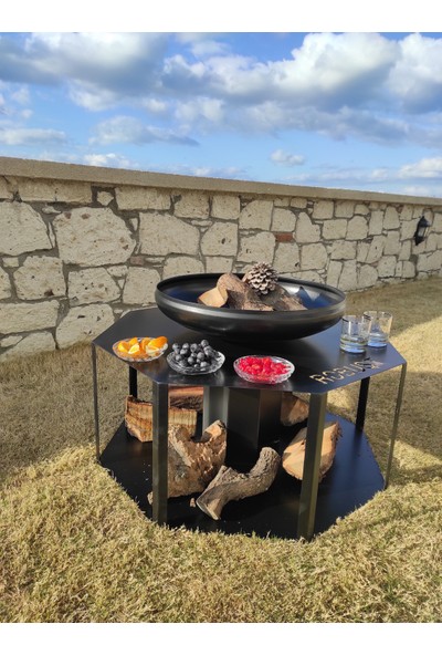 Robust Aforna Ateş Çukuru Bahçe Şöminesi Soba Mangal
