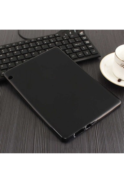 Huawei Media Pad T5 10 Inç Süper Ince Silikon Tablet Kılıfı