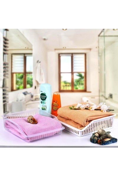 Pieris Buzdolabı Dolap Tezgah Üsti Raf İçi Düzenleyici Organizer 3 Adet Pieris Buzdolabı Dolap Tezgah Üsti Raf İçi Düzenleyici Organizer 3 Adet