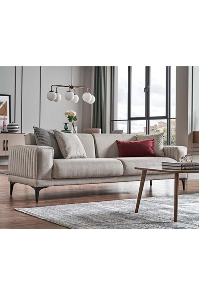 Doğtaş Nova Üçlü Yataklı Koltuk - Krem