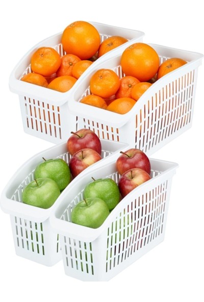 Pieris Buzdolabı Dolap Tezgah Üsti Raf İçi Düzenleyici Organizer 4 Adet Pieris Buzdolabı Dolap Tezgah Üsti Raf İçi Düzenleyici Organizer 4 Adet