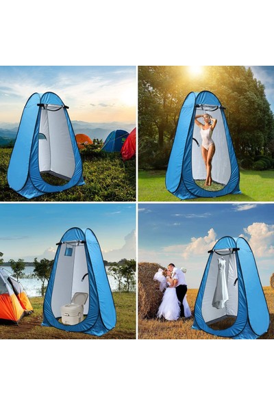 Otomatik Giyinme Tuvalet Kabini 120 x 120 x 190 cm