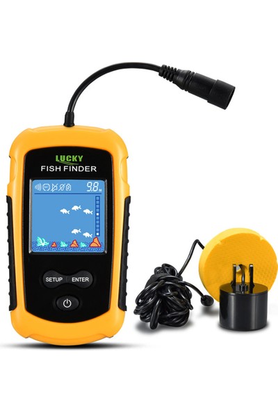 Lucky Şanslı LCD Renkli Ekran Taşınabilir Kablolu Balık Bulucu (Yurt Dışından) Lucky Şanslı LCD Renkli Ekran Taşınabilir Kablolu Balık Bulucu (Yurt Dışından)