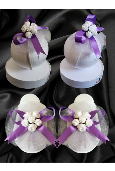 Siyah Fiyonklu Unisex Bebek Zıbın Bere Eldiven 3 Parça Hastane Çıkışı Set