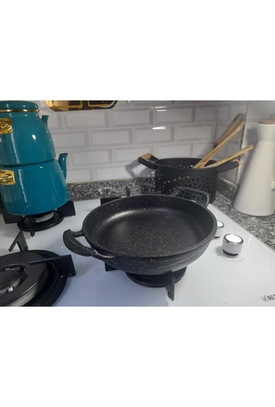 Alkar Sahan Omlet Tavası Döküm Granit Alkar Sahan Omlet Tavası Döküm Granit