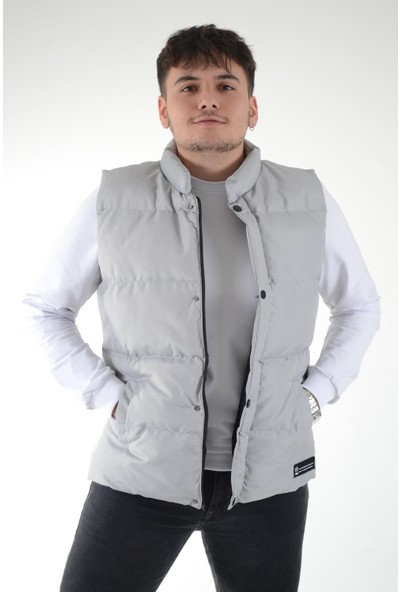 Wearz Çıtçıtlı ve Fermuarlı Şişme Yelek