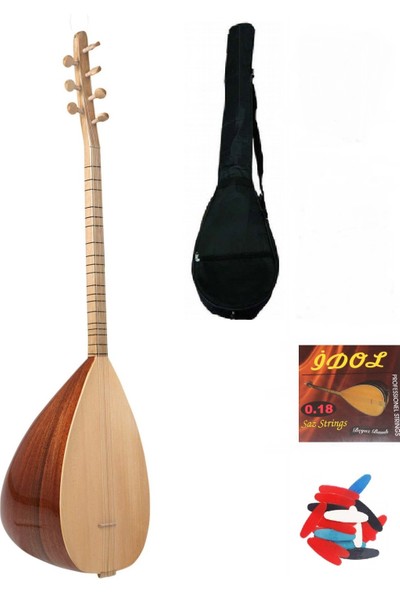 İdol Tel + Kısa Sap Öğrenci Bağlaması Tam Set