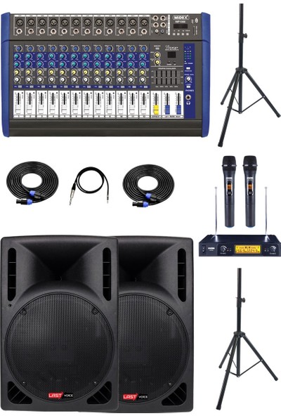 Lastvoice İdeal Paket3 Okul Tören Ses Sistemi Seti Lastvoice İdeal Paket3 Okul Tören Ses Sistemi Seti