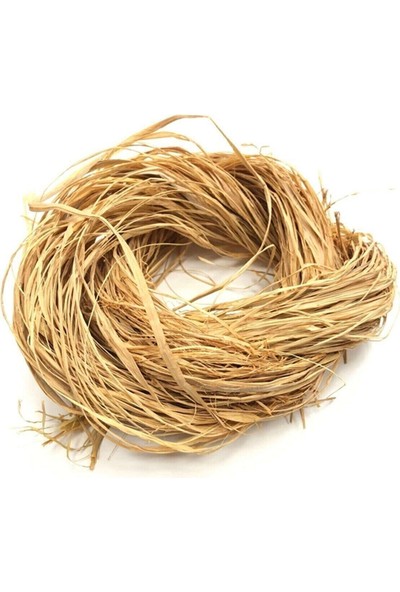 Serap Çiçekçilik Muz Lifi Doğal Rafya Saman Ip 100GR Serap Çiçekçilik Muz Lifi Doğal Rafya Saman Ip 100GR