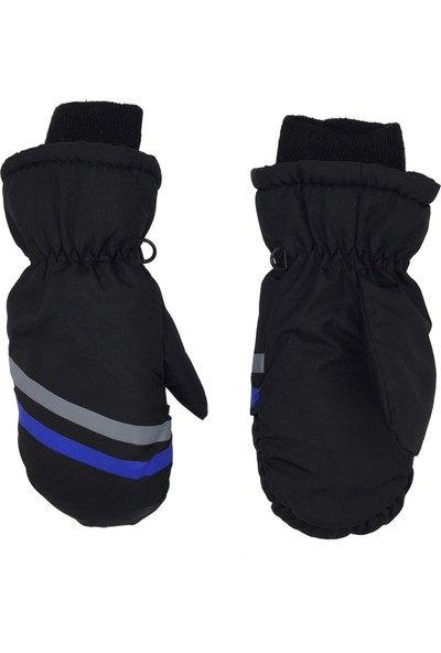 1 Çift Faydalı Çocuk Eldiven Sıcak Temizle Baskı Çocuklar Soğuk Hava Için Kar Mittens Tutun