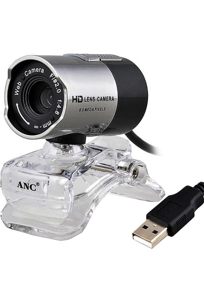 Zsykd Aoni Anc Kurt Demon Hd USB Webcam -Siyah (Yurt Dışından)