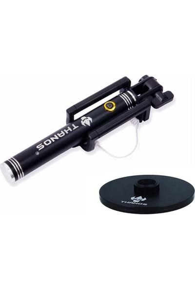 Eiroo Thanos Siyah Tripod ve Selfie Çubuğu
