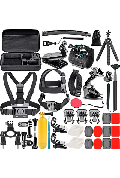 Bintech 60 In 1 Parça Aksiyon Kamera Aksesuar Seti