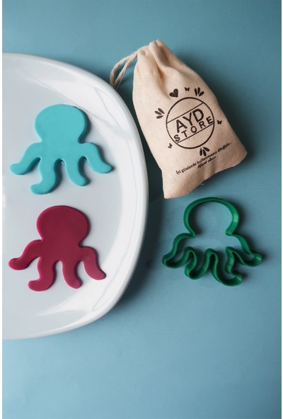 Ayd Boss Ahtapot Kurabiye Kalıbı Hayvan Kurabiye Kalıbı