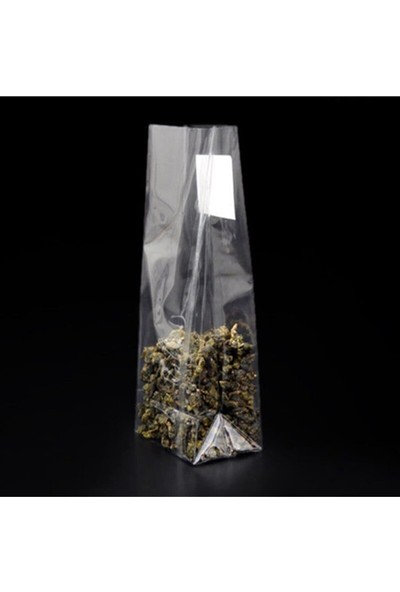 Opp Kare Tabanlı Şeffaf Torba ( 8 × 24 Cm) 14 Adet