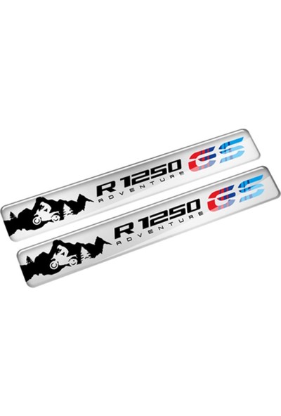 Bmw R1250 Gs Adventure Damla 3D Sticker 2 Adet Bmw R1250 Gs Adventure Damla 3D Sticker 2 Adet