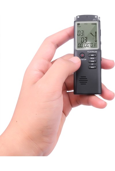 Generic 16 GB Dijital Ses Ses Kaydedici USB Profesyonel 96 Saat Dictaphone Ses Kaydedici ile Wav Mp3 Çalar | Dijital Ses Kaydedici (Yurt Dışından)