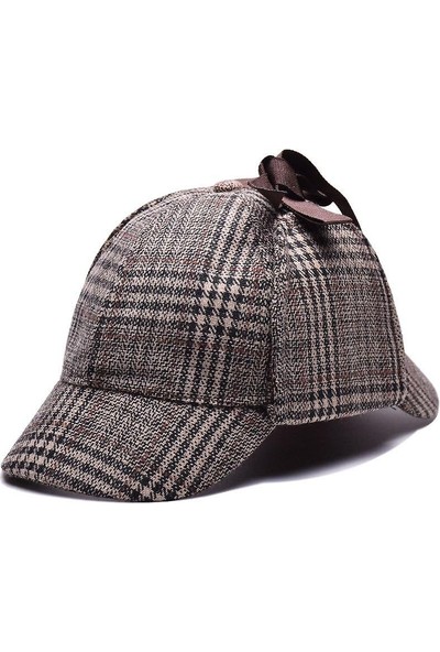 Generic Sherlock Holmes Dedektif Bere Şapka Unisex Cosplay Aksesuarları (Haki) (Yurt Dışından) Generic Sherlock Holmes Dedektif Bere Şapka Unisex Cosplay Aksesuarları (Haki) (Yurt Dışından)