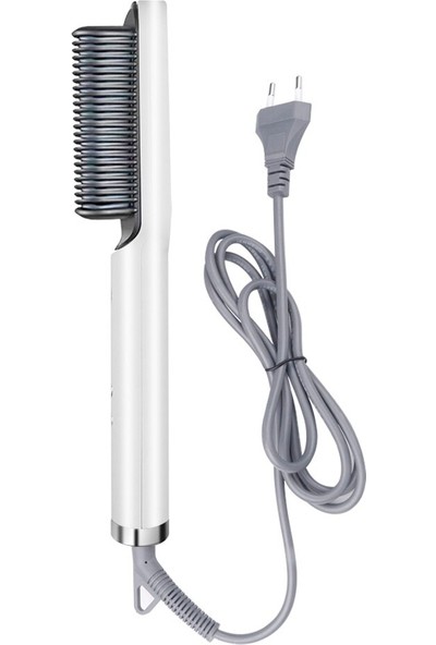 Generic Çok Fonksiyonlu Saç Düzleştirici Seramik Elektrikli Bigudi Doğrultma Sakal Fırçası Hızlı Isıtma Profissional Düzleştirici Tarak | Curling Irons (Beyaz) (Yurt Dışından) Generic Çok Fonksiyonlu Saç Düzleştirici Seramik Elektrikli Bigudi Doğrultma Sakal Fırçası Hızlı Isıtma Profissional Düzleştirici Tarak | Curling Irons (Beyaz) (Yurt Dışından)