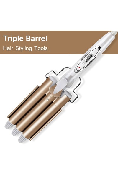 Generic Saç Demir Bigudi Üçlü Varil Saç Bigudi Makineleri Makinesi Curling Demir Saç Crimper Saç Araçları Curling Değnek Sıkma Saç Demir | Curling Ütüler (Yurt Dışından) Generic Saç Demir Bigudi Üçlü Varil Saç Bigudi Makineleri Makinesi Curling Demir Saç Crimper Saç Araçları Curling Değnek Sıkma Saç Demir | Curling Ütüler (Yurt Dışından)