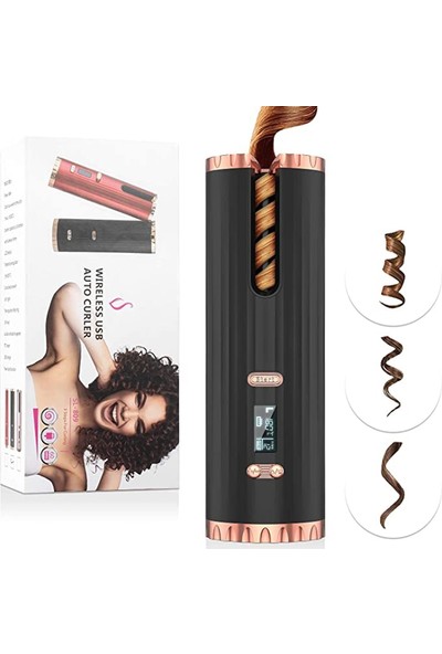 Generic Akülü Otomatik Saç Bigudi USB Şarj Edilebilir Curling Demir Bukleler Dalgalar LCD Ekran Seramik Kıvırcık Dönen Curling Dalga Styler | Curling Ütüler (Yurt Dışından) Generic Akülü Otomatik Saç Bigudi USB Şarj Edilebilir Curling Demir Bukleler Dalgalar LCD Ekran Seramik Kıvırcık Dönen Curling Dalga Styler | Curling Ütüler (Yurt Dışından)