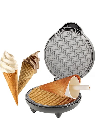 Generic Elektrikli Waffle Pancake Makinesi - Koyu Gri (Yurt Dışından) Generic Elektrikli Waffle Pancake Makinesi - Koyu Gri (Yurt Dışından)