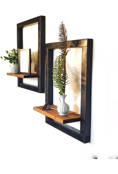 Vune Concept Yüzen Raf (2'li) Ahşap Vune Concept Yüzen Raf (2'li) Ahşap