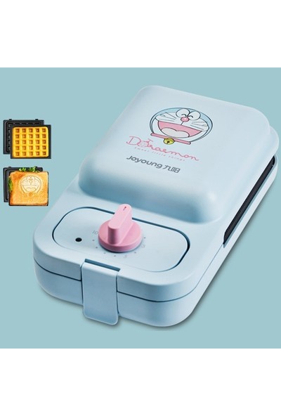 Generic 220 V Taşınabilir Mini Elektrikli Waffle Makinesi Yapışmaz Ev Sandviç Ekmek Baker Makinesi ile 2 Plakalar | Waffle Makineleri (Yurt Dışından)