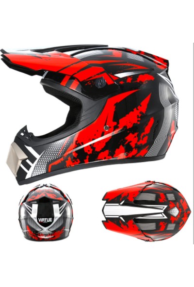 Xcity Dört Mevsim Motosiklet Off-Road Kaskı Erkek (Yurt Dışından) Xcity Dört Mevsim Motosiklet Off-Road Kaskı Erkek (Yurt Dışından)