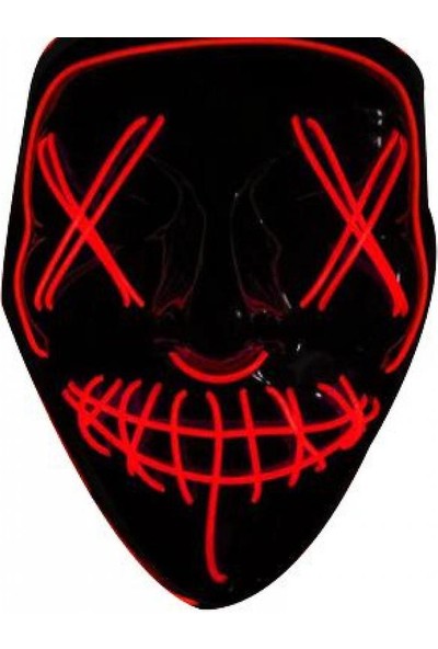 Generic Cadılar Bayramı Light Up Maske Cadılar Bayramı Festivali Parti Için Korkunç Maske (Kırmızı) (Yurt Dışından) Generic Cadılar Bayramı Light Up Maske Cadılar Bayramı Festivali Parti Için Korkunç Maske (Kırmızı) (Yurt Dışından)