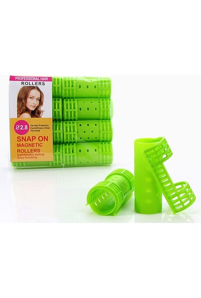 Sanlindou 3 Paket 24 Parça Plastik Saç Bigudisi - Yeşil (Yurt Dışından) Sanlindou 3 Paket 24 Parça Plastik Saç Bigudisi - Yeşil (Yurt Dışından)