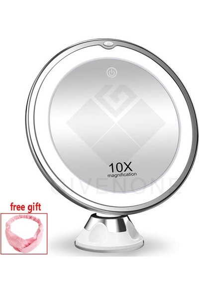 Generic Esnek Makyaj Aynası 10X Büyüteç Aynalar LED Işıklı Dokunmatik Ekran Vanity Ayna Taşınabilir Soyunma Masası Kozmetik Aynalar | Makyaj Aynaları (Yurt Dışından) Generic Esnek Makyaj Aynası 10X Büyüteç Aynalar LED Işıklı Dokunmatik Ekran Vanity Ayna Taşınabilir Soyunma Masası Kozmetik Aynalar | Makyaj Aynaları (Yurt Dışından)