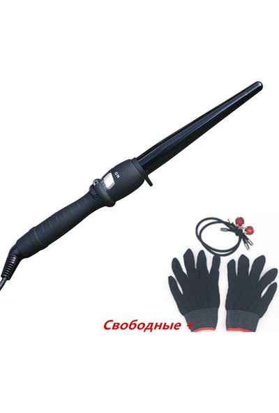 Generic 1 Adet / 25MM Curlers Konik Curling Demir Tek Tüp Seramik Sır Armut Çiçek Koni Elektrikli Saç Kıvırcık Saç 110 240 V (Yurt Dışından)