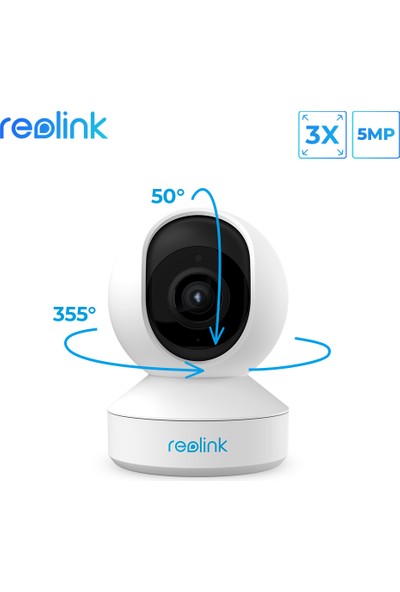 Generic Reolink E1 Yakınlaştırma 5mp Ptz Ip Kamera Beyaz Bebek Monitörü 2.4 G / 5g Wifi Kamera Kapalı Ev Güvenlik Video Gözetleme | Gözetim Kameraları Generic Reolink E1 Yakınlaştırma 5mp Ptz Ip Kamera Beyaz Bebek Monitörü 2.4 G / 5g Wifi Kamera Kapalı Ev Güvenlik Video Gözetleme | Gözetim Kameraları