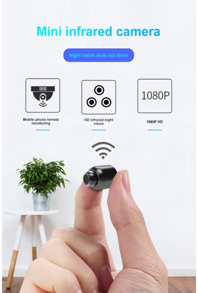 Generic Mini Kamera 1080 P Hd Kablosuz Ip Kamera Gece Görüş Uzaktan Izleme Kamera Wifi Hareket Algılama Geniş Açı Bebek Monitörü | Gözetim Kameraları (Yurt Dışından) Generic Mini Kamera 1080 P Hd Kablosuz Ip Kamera Gece Görüş Uzaktan Izleme Kamera Wifi Hareket Algılama Geniş Açı Bebek Monitörü | Gözetim Kameraları (Yurt Dışından)