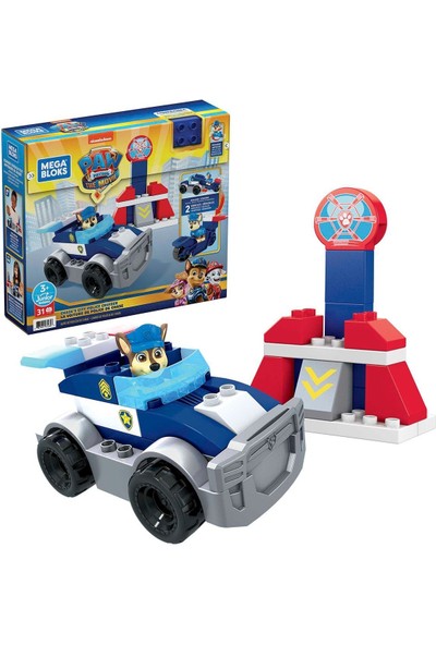 Bernam Mega™ Bloks, Paw Patrol Chase'in Polis Arabası, 31 Parça, +3 Yaş Bernam Mega™ Bloks, Paw Patrol Chase'in Polis Arabası, 31 Parça, +3 Yaş