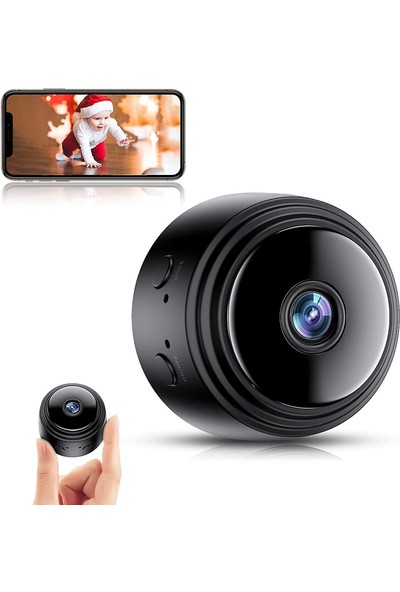 Generic Mini , Full Hd 1080 P Wifi Gözetim Kablosuz Gizli Spy Kameralar Gece Görüş ve Hareket Algılama (Siyah) (Yurt Dışından) Generic Mini , Full Hd 1080 P Wifi Gözetim Kablosuz Gizli Spy Kameralar Gece Görüş ve Hareket Algılama (Siyah) (Yurt Dışından)