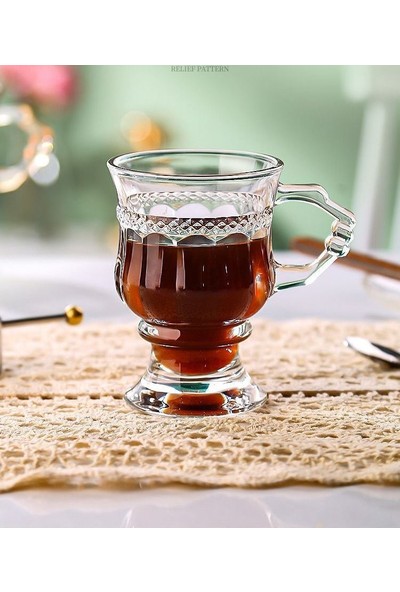 SLD Isıya Dayanıklı Kalın Cam Bardak Lüks Avrupa Tarzı Çay Fincanı Kahve Fincanı Sağlıklı Içecek Kupa Çay Kupalar | Teacups (Beyaz) (Yurt Dışından) SLD Isıya Dayanıklı Kalın Cam Bardak Lüks Avrupa Tarzı Çay Fincanı Kahve Fincanı Sağlıklı Içecek Kupa Çay Kupalar | Teacups (Beyaz) (Yurt Dışından)