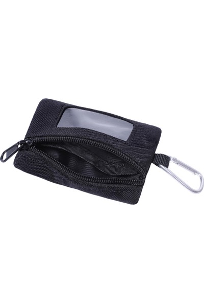 Strade Store Oxford Bezi Sikke Çanta Moda Koşu Spor Seyahat Kılıfı Çanta Siyah (Yurt Dışından)