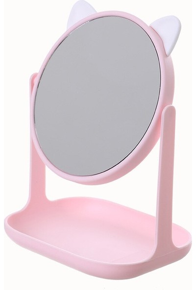 Yeni Makyaj Aynası Bayanlar Makyaj Depolama ile Masaüstü 360 Dönen Ayna Yuvarlak Şekil Kozmetik Aynalar Oda Kız Için | Makyaj Aynaları (Pembe) Yeni Makyaj Aynası Bayanlar Makyaj Depolama ile Masaüstü 360 Dönen Ayna Yuvarlak Şekil Kozmetik Aynalar Oda Kız Için | Makyaj Aynaları (Pembe)